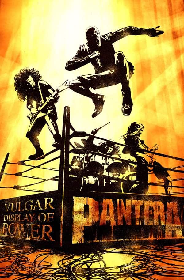 PANTERA And Z2 COMICS Celebrate 30 Years Of ‘Vulgar Display Of Power ...